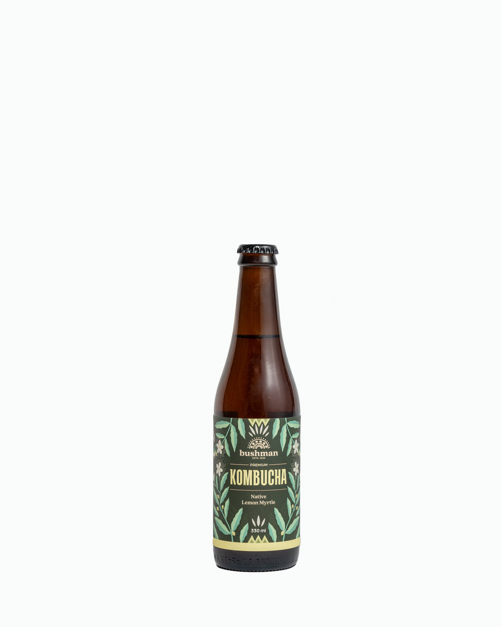 Australian Native Lemon Myrtle Kombucha - 6 Pack – Bushman kombucha